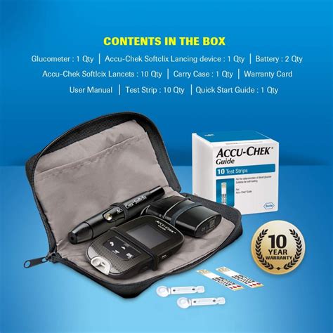 Accu Chek Guide Glucometer Buy Online In India Healkit