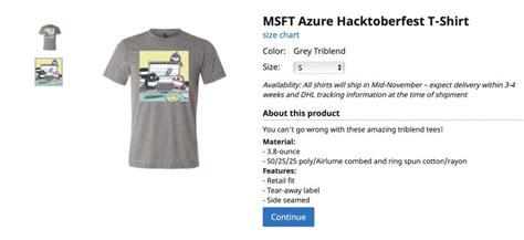 Hacktoberfest Just Ordered My Microsoft Hacktoberfest T Shirt