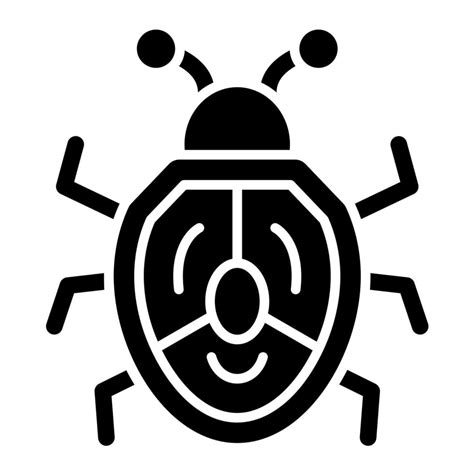 Bug Glyph Icon 15086687 Vector Art At Vecteezy
