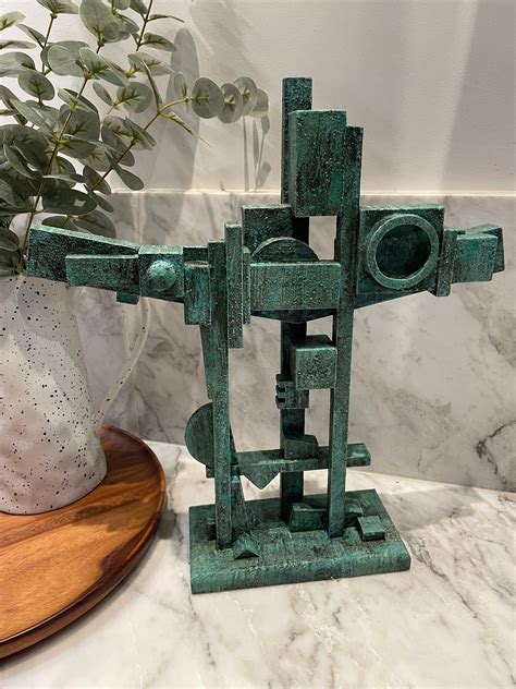 collage architectural structure cubism modernist brutalist 40cm