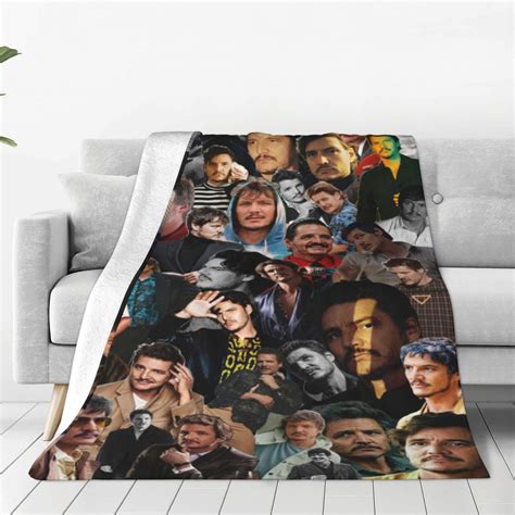 Pedro Pascal Ultra Soft Micro Fleece Blanket Throw All Season Fuzzy Lightweight Throw Blankets