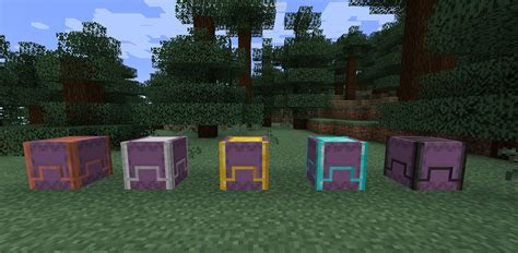 Reinforced Shulker Boxes для Minecraft 1 21 4