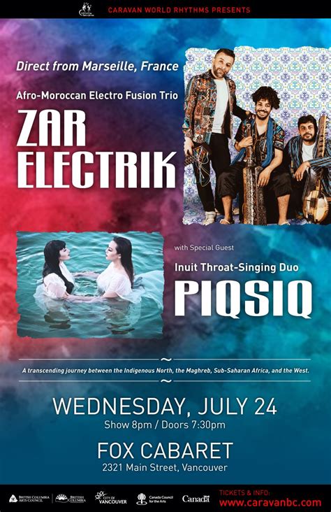 Zar Electrik And Piqsi — Fox Cabaret