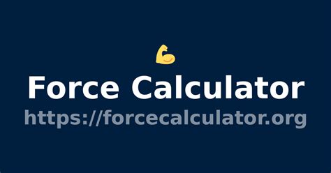 Force Calculator Newtons Second Law