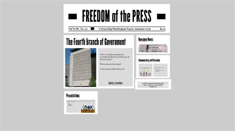Freedom Of The Press By Steven Baringer On Prezi