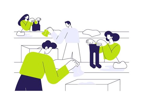 Textile Sorting Abstract Concept Illustration 50607693 Vector Art At Vecteezy