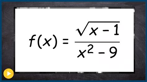 Domain Of Rational Radical Function Maths