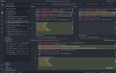 Finally Released 3 Column Merge Editor In Vs Code
