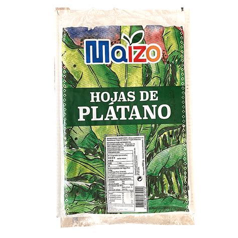 Hoja De Plátano Maizo 500g Importadora Maizo