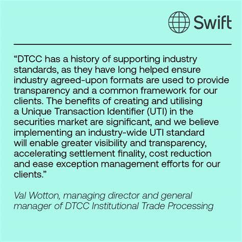 Swift Quotes Global Custodian