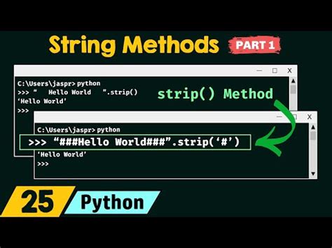 Learn String Methods In Python Part 1 Mind Luster