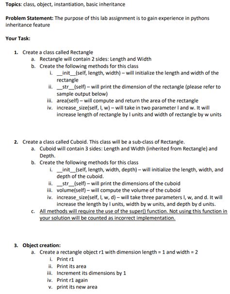 Solved Topics Class Object Instantiation Basic