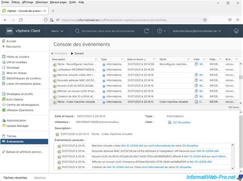 Monitor Tasks And Events On Vmware Vsphere 67 For Issues Or Warnings