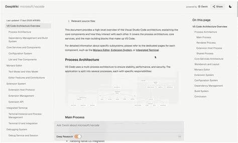 Deepwiki：讓每個 Github 程式庫都能 開口說話”的 Ai 工具！⎥dotai 最新 Ai 攻略及資訊