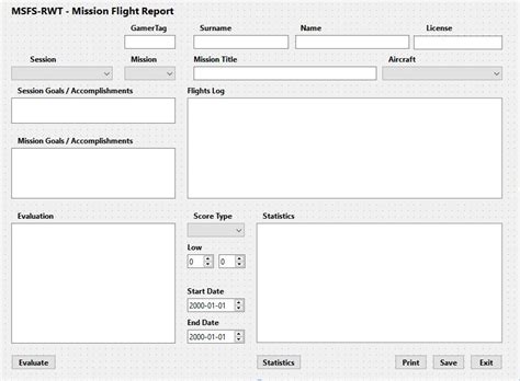 Flightsimto Activities Msfs Rwt Flight Log Application