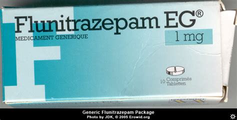 Flunitrazepam Fluridrazepam Rohypnol