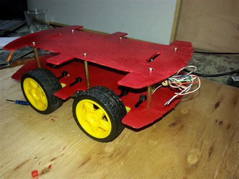 diy 4wd car body for arduino robotics projects and rc cars 6 steps