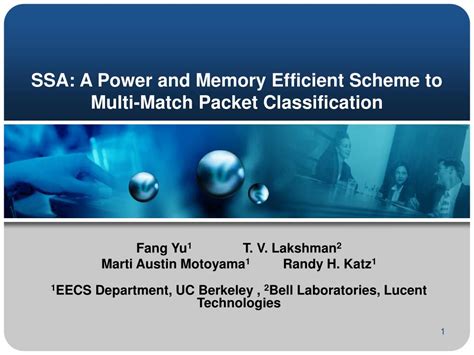 Ppt Ssa A Power And Memory Efficient Scheme To Multi Match Packet