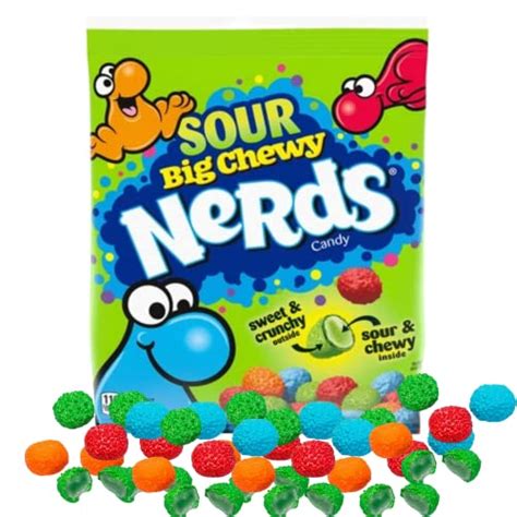 Nerds Assorted Fruit Flavored And Sour Big Chewy Candies