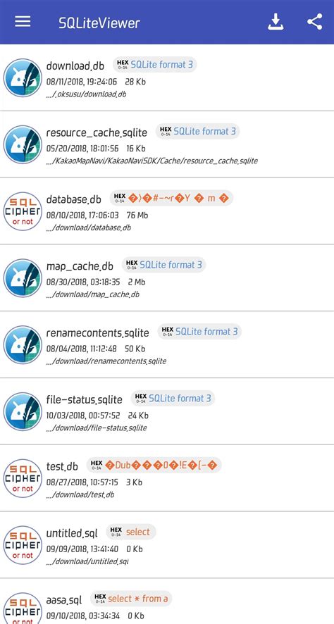 Sqliteviewer Sqlite Cipher Apk For Android Download