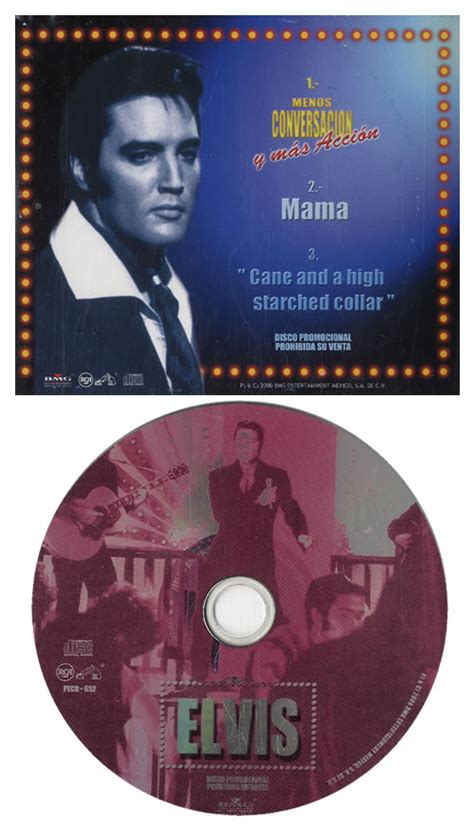Elvis Presley The Heartbreaker Mexican Promo Cd Single Cd5 5 587445