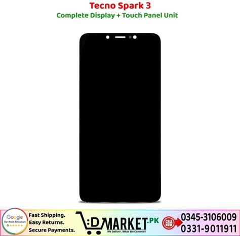 Tecno Spark LCD Panel Unit Combo Exclusive
