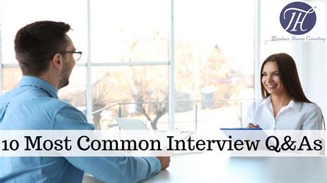 10 Most Common Interview Qandas Morpheus Human Consulting