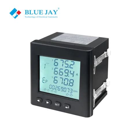 High Accuracy Multifunction Power Meter With Rs485 Three 3 Phase Electric Meter Modbus Rtu
