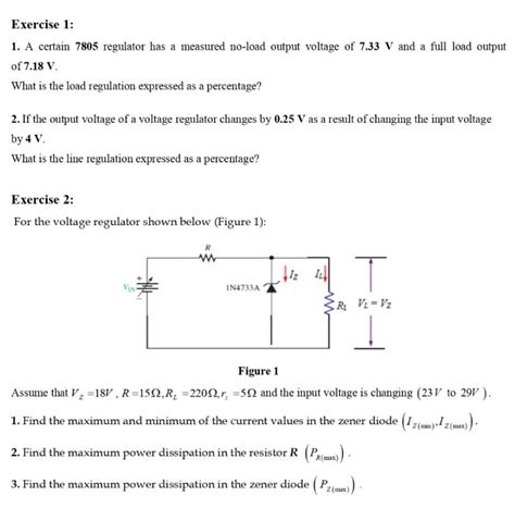 Solved Exercise 1 1 A Certain 7805 Regulator Has A