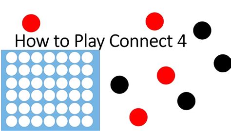 How To Play Connect 4