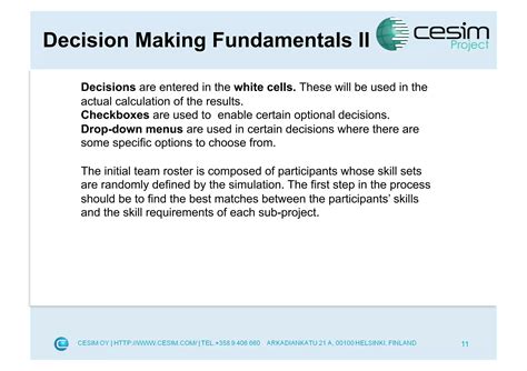 Cesim Project Project Management Simulation Game Guide Book Pdf Simulation Video Games