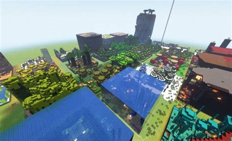 Biome Texture Test Map Java Bedrock Edition Mc Mod Net