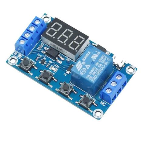 6 30v Relay Module Switch Trigger Time Delay Circuit Timer Cycle
