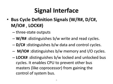 PPT Signal Interface Of 80386DX PowerPoint Presentation Free Download ID 3543042