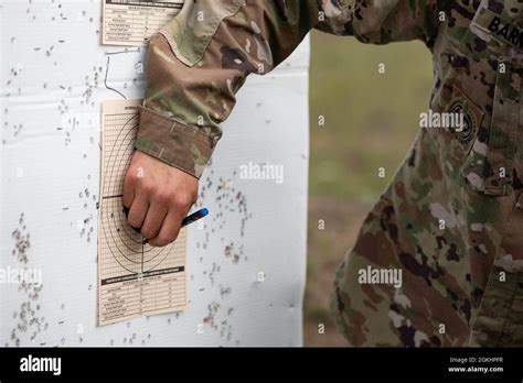 U S Army Soldier Staff Sgt Andrew Barnett With The 98th Training