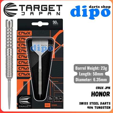 Target Crux Jpn Honor 90 Tungsten Target Swiss Steel Darts