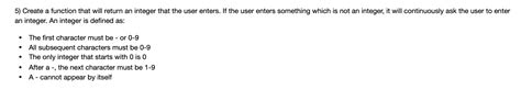 Solved This Question Should Be Solved In Python All The Chegg