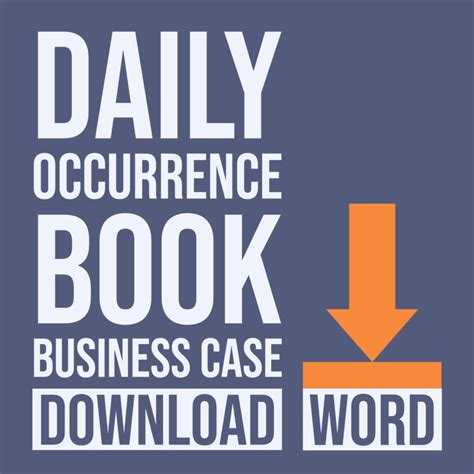 Daily Occurrence Book Online Electronic Log From 5pcm Sustainable