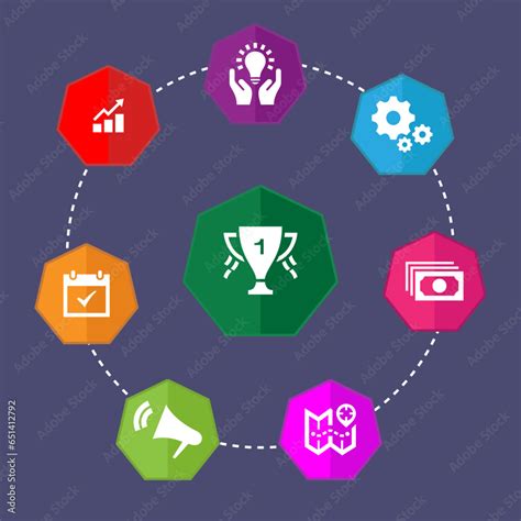 Line Step Infographic 5 Options Workflow Diagram Number Infograph Process Steps Chart With