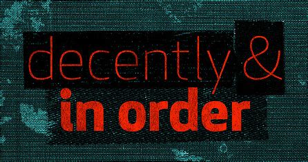 PRAXIS - God Revolution: When Decently and In Order is Crap