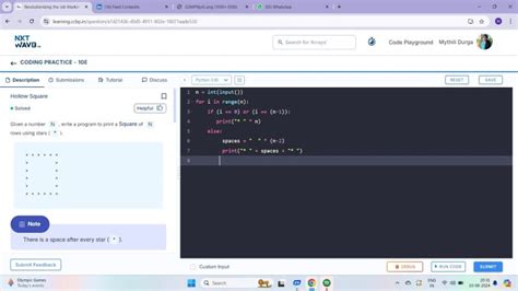 Mythili Durga Pati On Linkedin Day 50daysofcode Ccbp Nxtwave Python Coding Programming