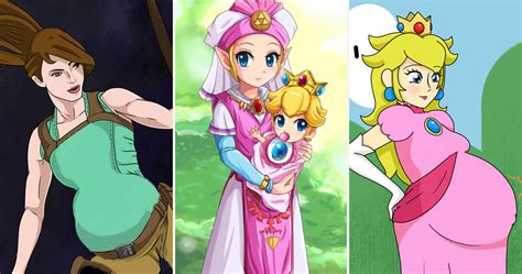 Pregnant Mario Characters
