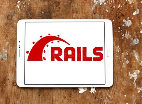 Ruby On Rails Web Application Framework Logo Editorial Photography Image Of Model Default