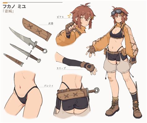 Fukana Miyu Original Drawn By Kokuyakokuya28 Danbooru