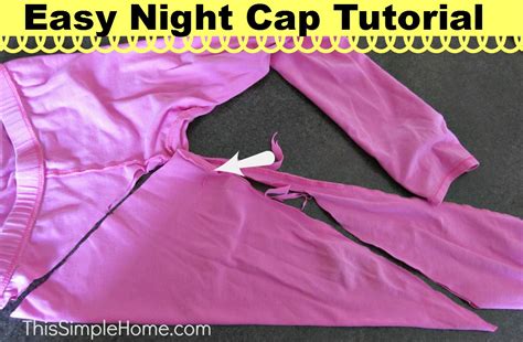 18 Night Cap Sewing Pattern Henrygrayce