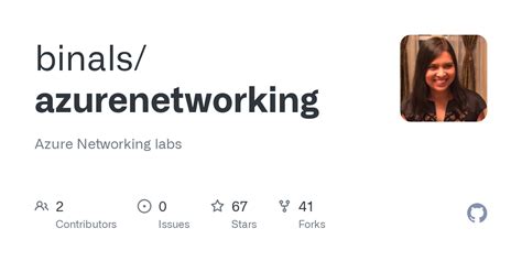 GitHub Binals Azurenetworking Azure Networking Labs