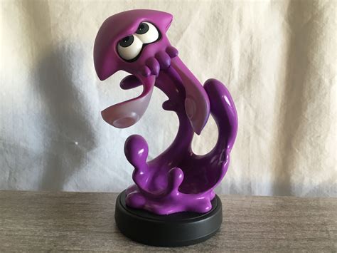 Calamar Inkling Violeta Neón De La Serie Splatoon Splatoon Neón Nintendo