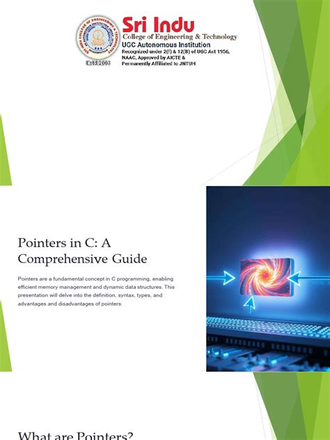 pointers in c a comprehensive guide pdf