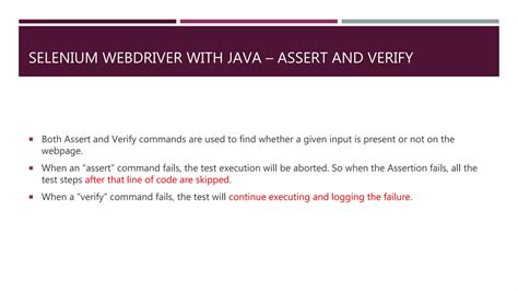 Selenium With Java Pptx Browsers Computer Software And Applications