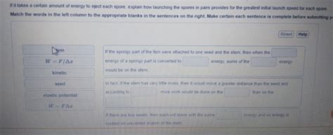 Solved If It Takes A Certain Amount Of Energy To Eject Each